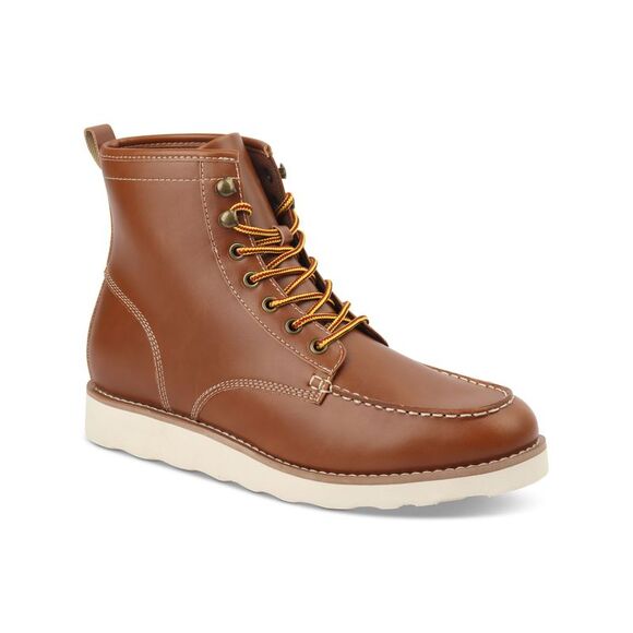 CLUBROOM | Shoes | Clubroom Mens Brown Pull Tab Lug Sole Arthur Round ...
